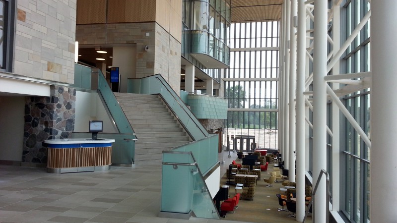 Photo look at new GVSU Mary Idema Pew Library reveals architectural ...