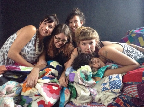 Quilters enter ArtPrize with time-based performance piece | The Rapidian